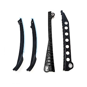 Camshaft Drive Variable Camshaft Timing Kit 3R2Z-6A257-DA for F'-ord Expedition F'150 F250 F350 Lincoln Mark LT Navigator 5.4L 3V Triton 2004-2013, with Phasers Sprockets Tensioners Guides Chains