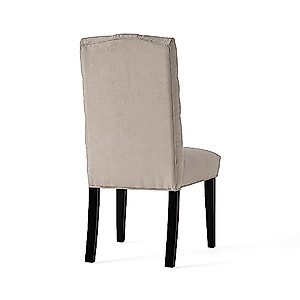 Christopher Knight Home CKH Crown Top Dining Chairs, 2-Pcs Set, Ivory