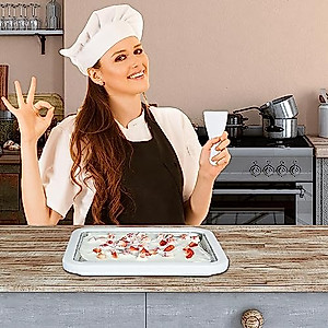 Instant Ice Cream Maker, Rolled Ice Cream Machine, Flat Tray Ice Cream Maker Ice Cream Maker Pan and Scraper, Manual Small Portable Ice Cream Roller Pan to Make Frozen Yogurt, Ice Cream and Fruit