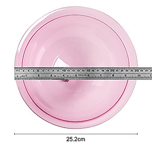 Titoe Buttocks Vacuum Cups 230mL Vacuum Therapy Cupping Machine Accessories Butt Suction Cups with Y-Hose,A Pair