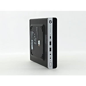 HP EliteDesk 800 G3 Mini Business Desktop (Intel Quad-Core i7-6700T 2.8Ghz, 16GB DDR4 RAM, 256GB SSD, DisplayPort DP, Ethernet RJ-45, Keyboard + Mouse, Windows 10 Professional (Renewed)