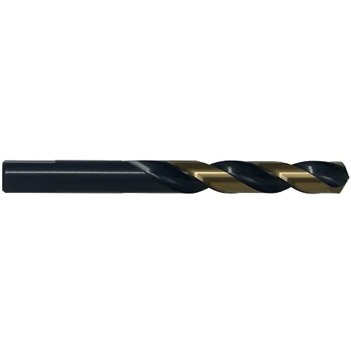 Cle-line C21165 Bit Barrel Style 1875R High Speed Steel Mechanics Length Drill Set, Black and Gold Finish, 1/16" - 1/2" Finish, 29 Pieces
