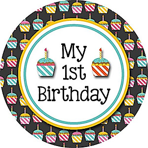 Months In Motion My First Holiday Baby Stickers Milestone Christmas, Birthday, Halloween, Easter, Thanksgiving Baby Sticker (Holiday 2)