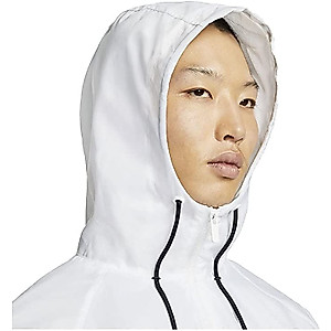 Nike Sportswear Windrunner Men's Hooded Jacket, Smoke Grey/White/Smoke Grey/Black, Large