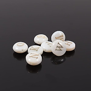 UNZEI Dainty Letter Initial Bracelet For Women Bead Faux Pearl Bracelet, Fashion Women link Bracelet Strand Wristband Jewelry gift