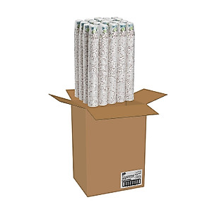 Dixie PerfecTouch Individually Wrapped Insulated Paper Hot Cup, 12 Oz., Multicolor, 1000 Cups/Carton (5342CDWR)