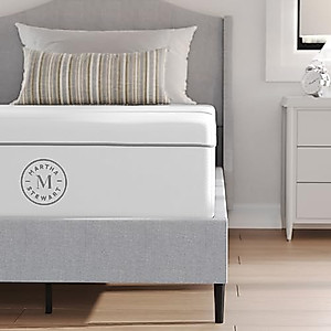 Martha Stewart SleepComplete Twin Mattress in a Box, Firm Pocket Spring and Foam Hybrid Mattress, Dual-Action Cooling, 5-Way Zoning, Coolweave Cover, 12 ", White