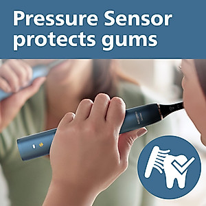 PHILIPS Sonicare 9000 Special Edition Rechargeable Toothbrush, Blue/Black, HX9911/92