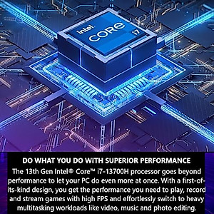 Lenovo LOQ Gaming Laptop, 16'' WUXGA 144Hz Display, 13th Gen Intel i7-13700H, NVIDIA GeForce RTX 4060, 64GB DDR5 RAM, 2TB SSD, Webcam, HDMI, RJ45, Backlit KB, Wi-Fi 6, Grey (LOQ 16IRH8)