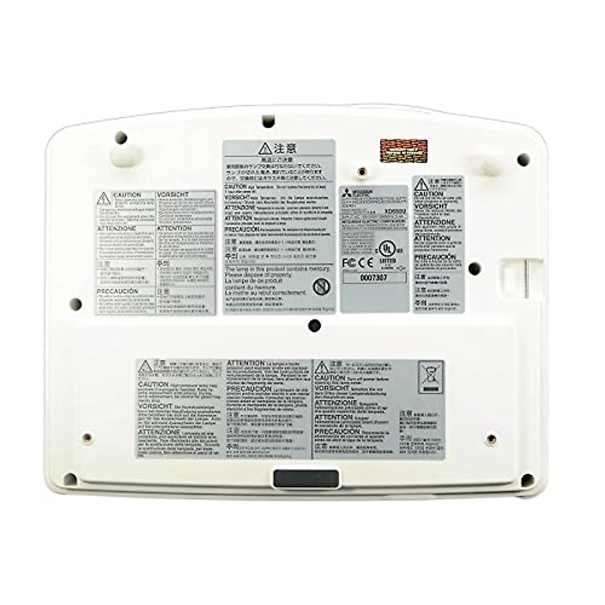 Mitsubishi XD550U 3D Ready DLP Projector - 1080p - HDTV. XD550U DLP PROJ XGA 3000:1 3000 LUMENS 7.7LBS CONTRAST DLP-PR. SECAM, NTSC, PAL - 1024 x 768 - XGA - 3000:1 - 3000 lm - HDMI - USB - VGA - Ethernet - 340 W - 3 Year Warranty