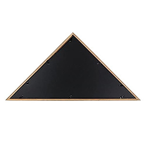 Robhomily Rustic Flag Display Case for Burial Flag, Reclaimed Wood Military Memorial Flag Display Case for 9.5 x 5 American Veteran Burial Flag , Burial Flag Box Display Case for Folded Flag and Medal