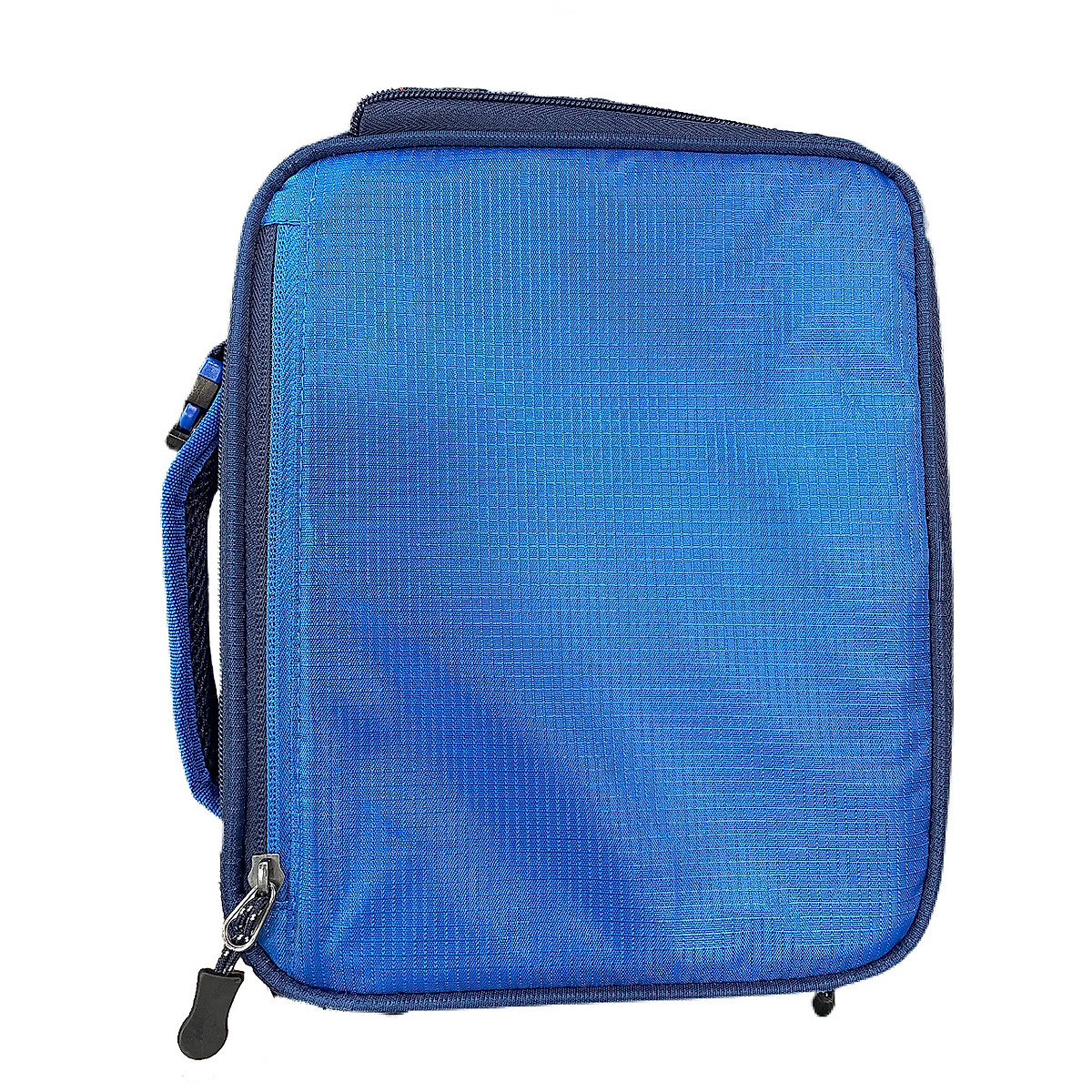 Titan Deep Freeze Expandable Lunch Box with 2 Ice Walls, Blue,Gray, Black, 14x14x14