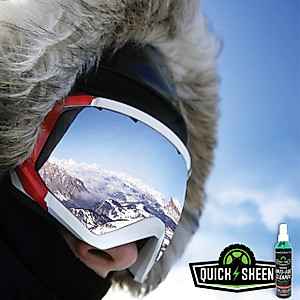 Quick Sheen Anti-Fog Spray for Glass, Windows, Glasses, Masks, Mirrors, Goggles