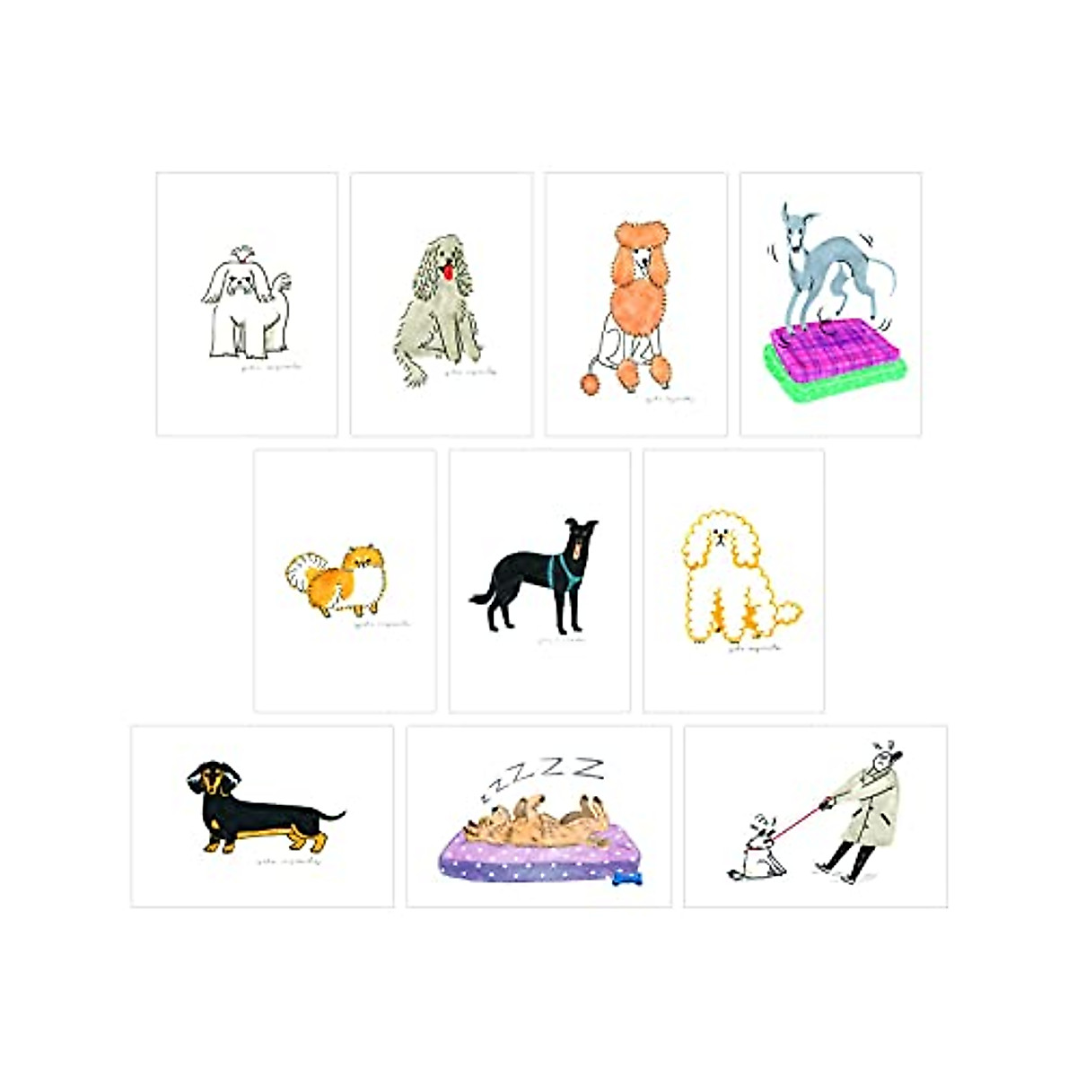 Dog Box: 100 Postcards by 10 Artists