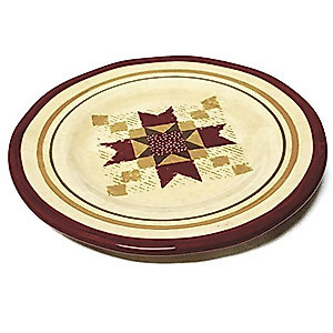 Mill Village Collection Dinner Plate - Park Design