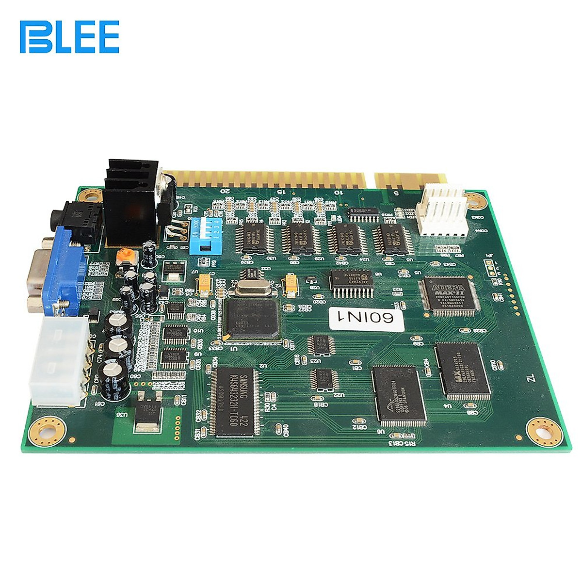 BLEE Classical Arcade Video Game 60 in 1 PCB Jamma Board for CGA VGA Output