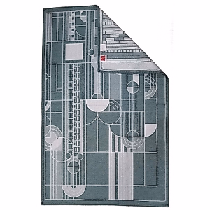 KAF Home Frank Lloyd Wright Woven Jacquard Tea Towel 20 x 30-inch 100-Percent Cotton (Saguaro)