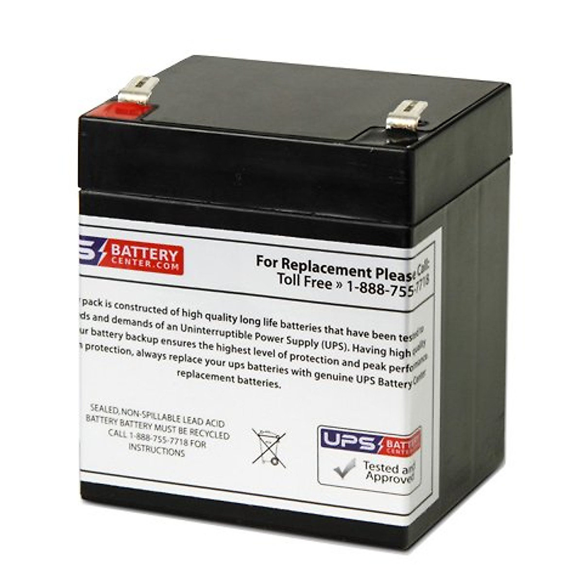 NEATA NT12-5A 12V 5Ah F2 Replacement Battery