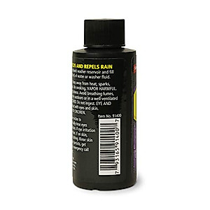 Invisible Glass 91400-4PK Clean and Repel Windshield Washer Fluid Additive Concentrate Convenient Single Use to Repel Rain, Sleet, and Snow from Auto Glass and Improve Driving Visibility