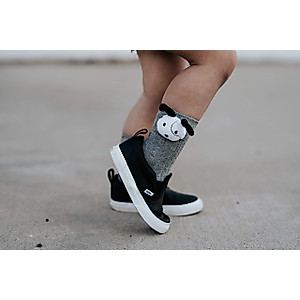 Generic Girls 3D animals socks - Set of 4 cute pairs of socks - warm and comfortable socks - adorable socks - (1-3 years), Pink, Medium