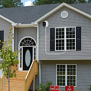 6ft Magnetic Charging Cable Compatible for Arlo Pro,Charging Cable with Adapter Compatible with Arlo Pro, Arlo Pro 2, Arlo Go,Outdoor Charging Cable Weatherproof Power Adapter & Power Cable - White