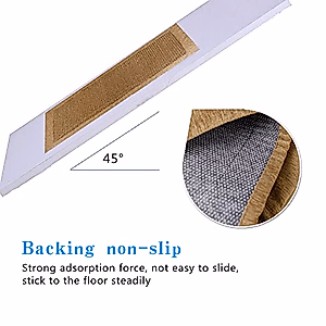 LUFEIJIASHI Small Kitchen Rugs and mats Non Skid Washable Kitchen Runner Rug Absorbent Farmhouse Style Kitchen Floor mats for in Front of Sink (Light Coffee, 20X32)