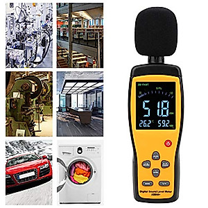 Okuyonic Digital Sound Level Meter Noise Monitor Decibel Meter for Checking for Controlling The Sound Level for Individuals