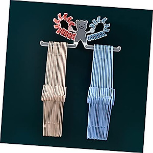 Cabilock 2pcs Hanger Storage Rack Wall Mount Towel Holder Towel Hangers Metal Organizer Shelf Wall Mounted Towel Bar Towel Rack Holder Toilet Towel Toilet Towel Stand Bath Towel Rack Porch