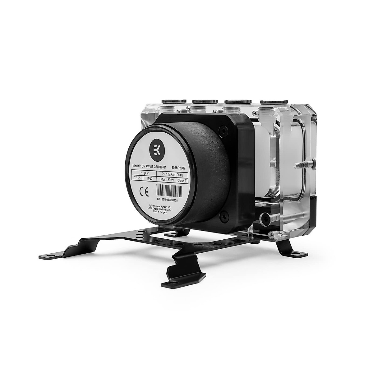 EKWB EK-Quantum Kinetic FLT 80 Pump/Reservoir Combo, D5 PWM, D-RGB, Plexi