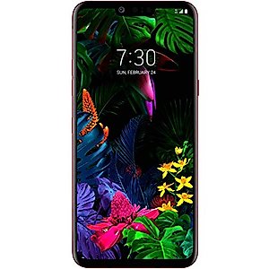 LG G8 ThinQ LMG820TM (128GB, 6GB RAM) 6.1" 4G LTE AT&T, T-Mobile Unlocked - GSM ONLY (Carmine Red) (Renewed)