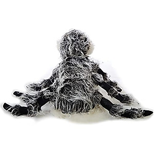 Coomour Dog Halloween Costume Pet Spider Costume Dog Halloween Cosplay Clothes Dress Up Accessories (M)