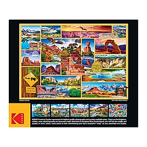 RoseArt - Kodak - US National Parks - 1500 Piece Jigsaw Puzzle for Adults