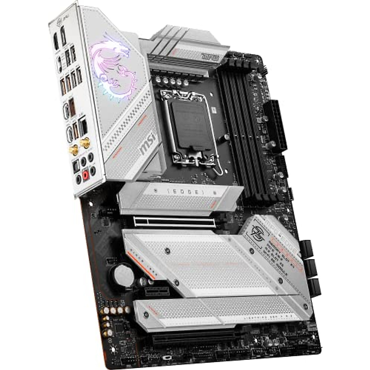 MSI MPG Z790 Edge WiFi Gaming Motherboard (Supports 12th/13th Gen Intel Processors, LGA 1700, DDR5, PCIe 5.0, M.2, 2.5Gbps LAN, USB 3.2 Gen2, Wi-Fi 6E, ATX)