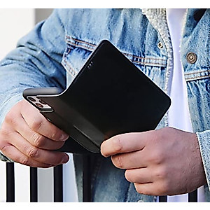 VENOULT Compatible with iPhone 14 Plus Wallet Case for Man or Women, 14 Pro / 14 Pro MAX / 13 MAX Full Grain Genuine Leather Detachable, Compatible Magsafe Wireless Charging and Car Mount, HANDMADE