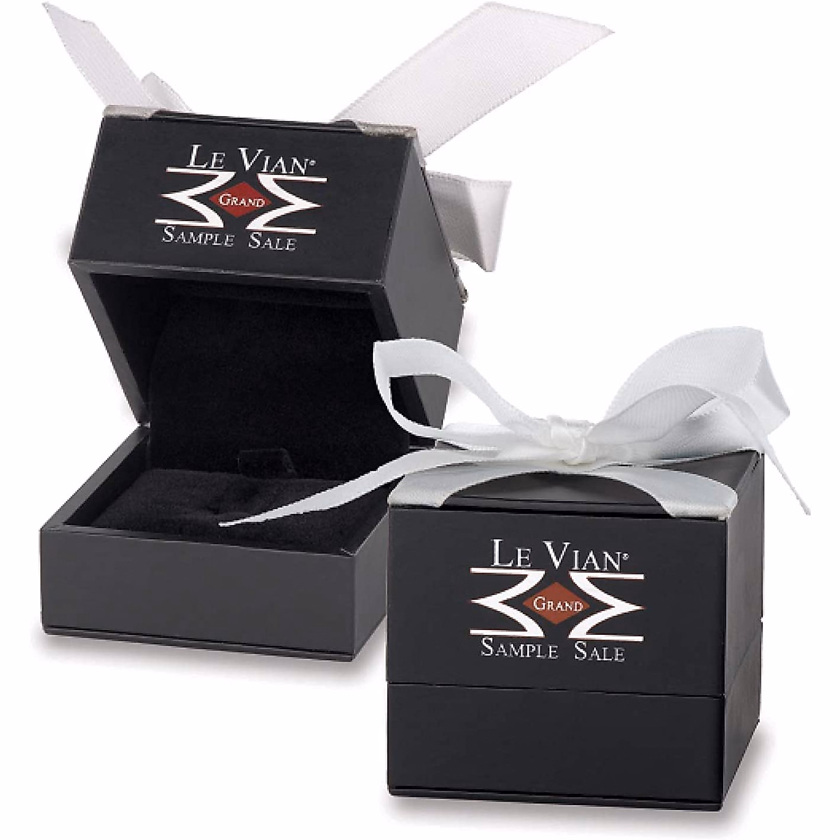 LE VIAN 1/4 Carat Diamond and 1 1/2 Carat Blue Topaz Flared Ring for Women in 14k White Gold (Fancy Brown/G-H, VS2-SI1, cttw) Promise Anniversary Ring Size 6.25