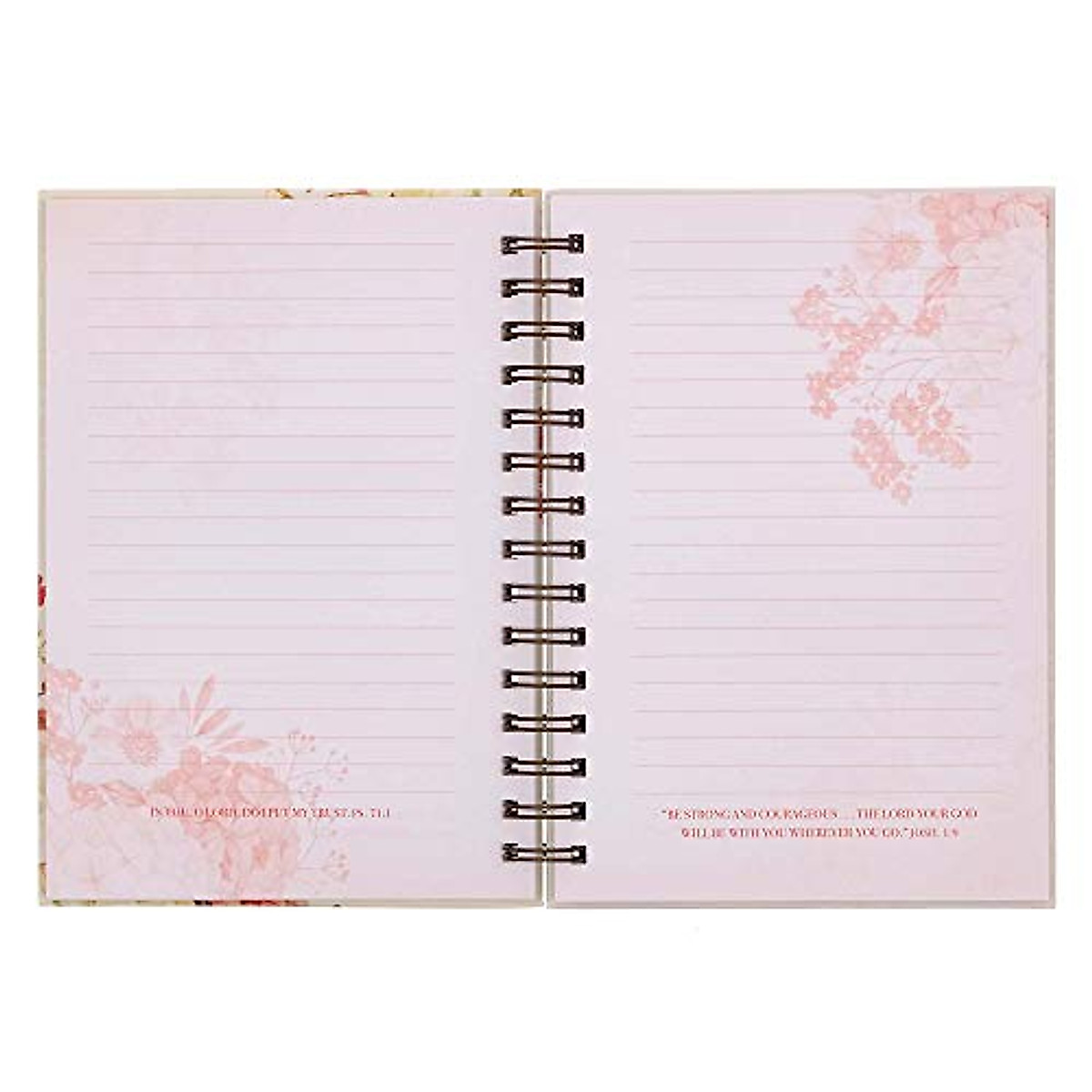 Journal Wirebound Floral When She Speaks