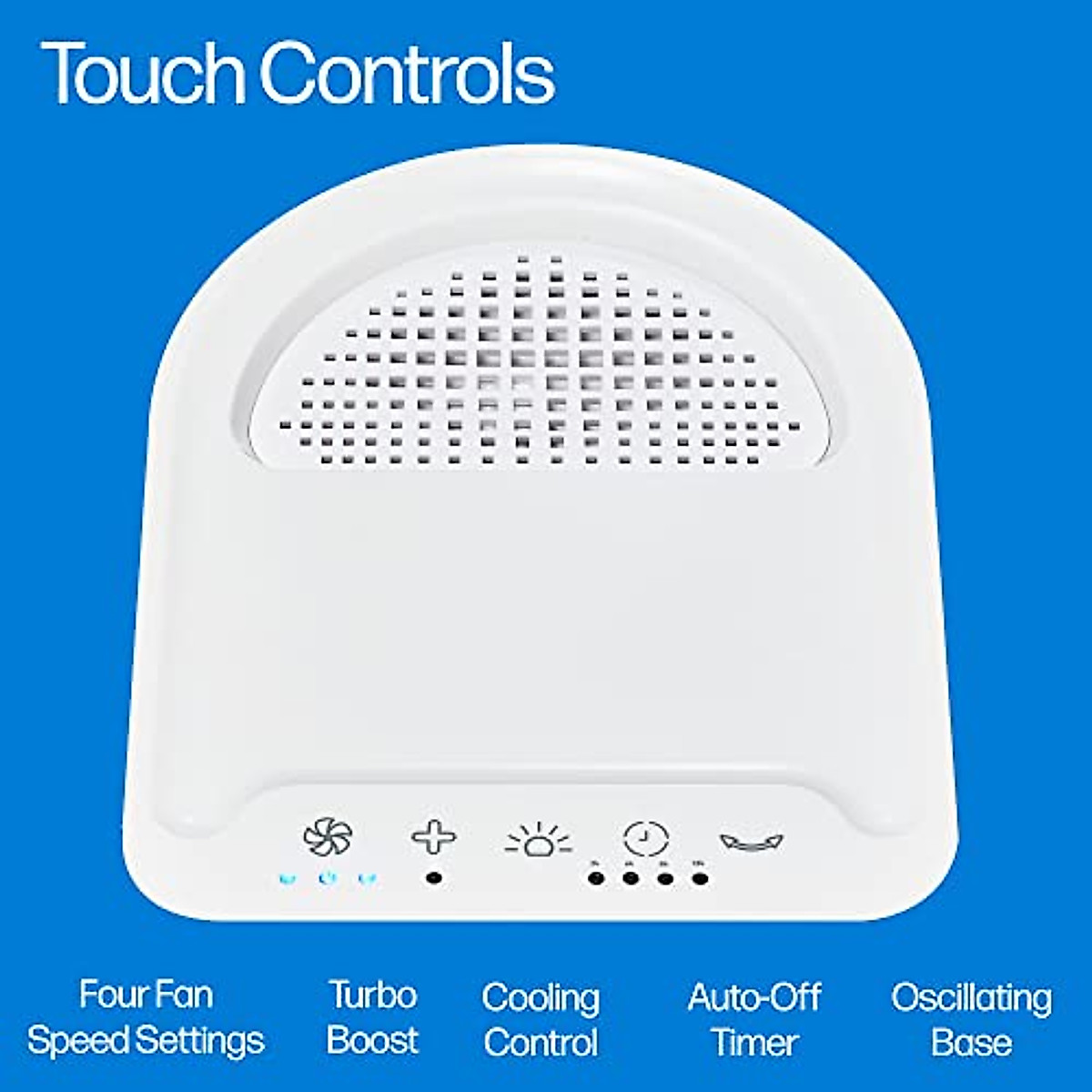 Arctic Air Pure Chill XL Evaporative Air Cooler - Powerful 4-Speed, Quiet, Lightweight Oscillating Portable Cooling Tower - Hydro-Chill Technology For Bedroom, Office, Living Room & More