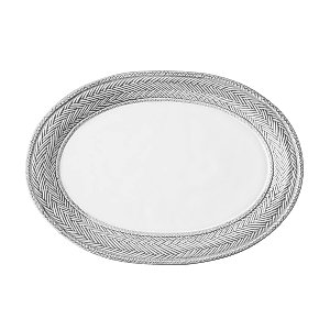 Juliska Le Panier 17 In. Platter - Grey Mist, Serveware