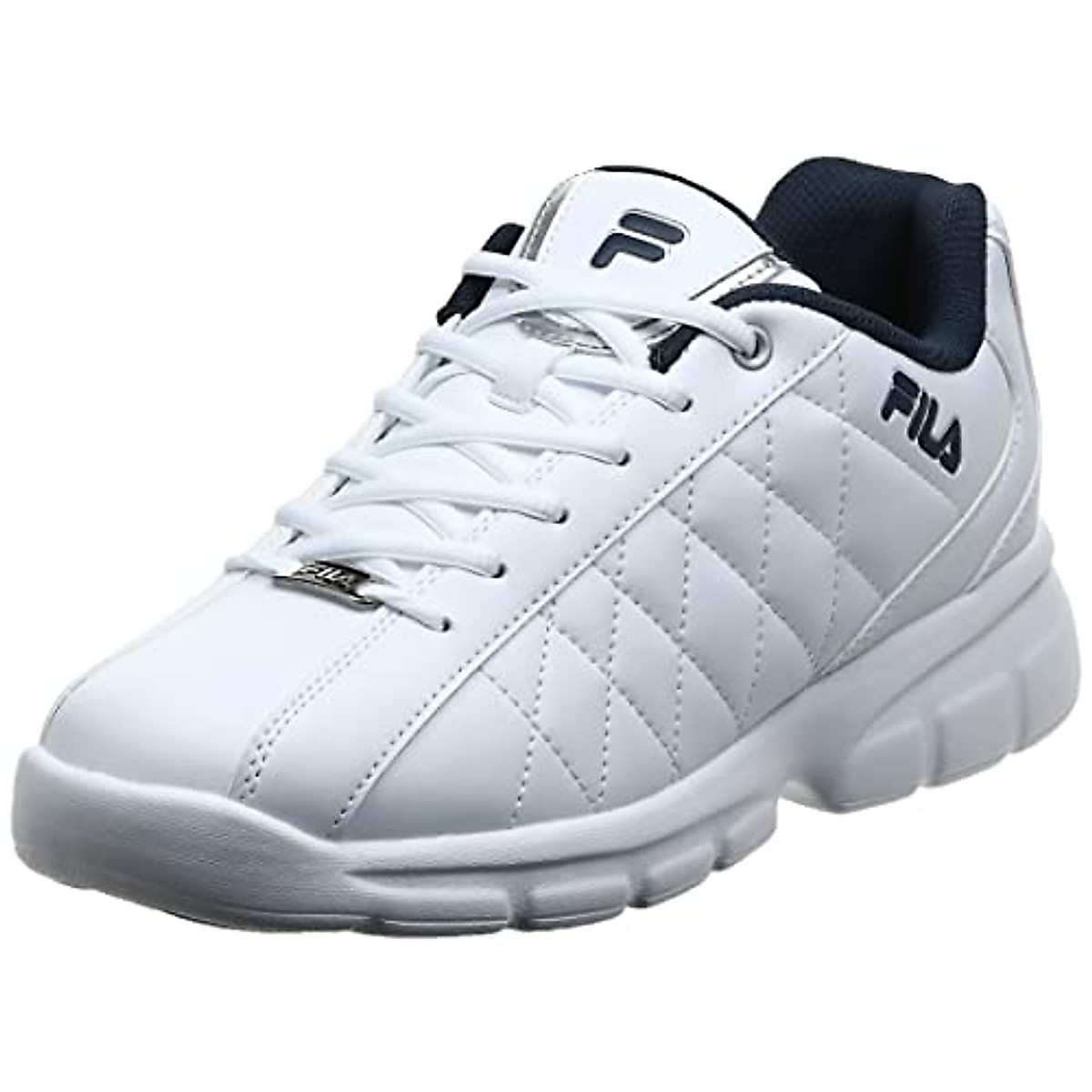 Fila Men's Fulcrum 3 Cross Trainer, White/White Navy, 11.5