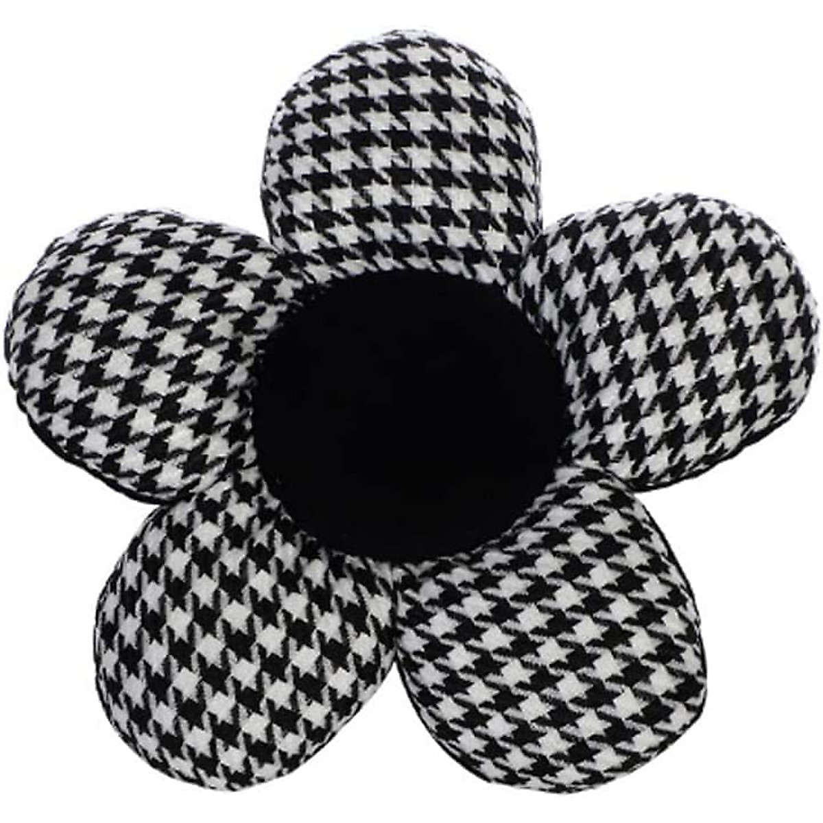 HGUIM Car Neck Pillow, Seat Pillow Houndstooth Float Neck Pillow Pillow Four Seasons GM Decorative (Black)