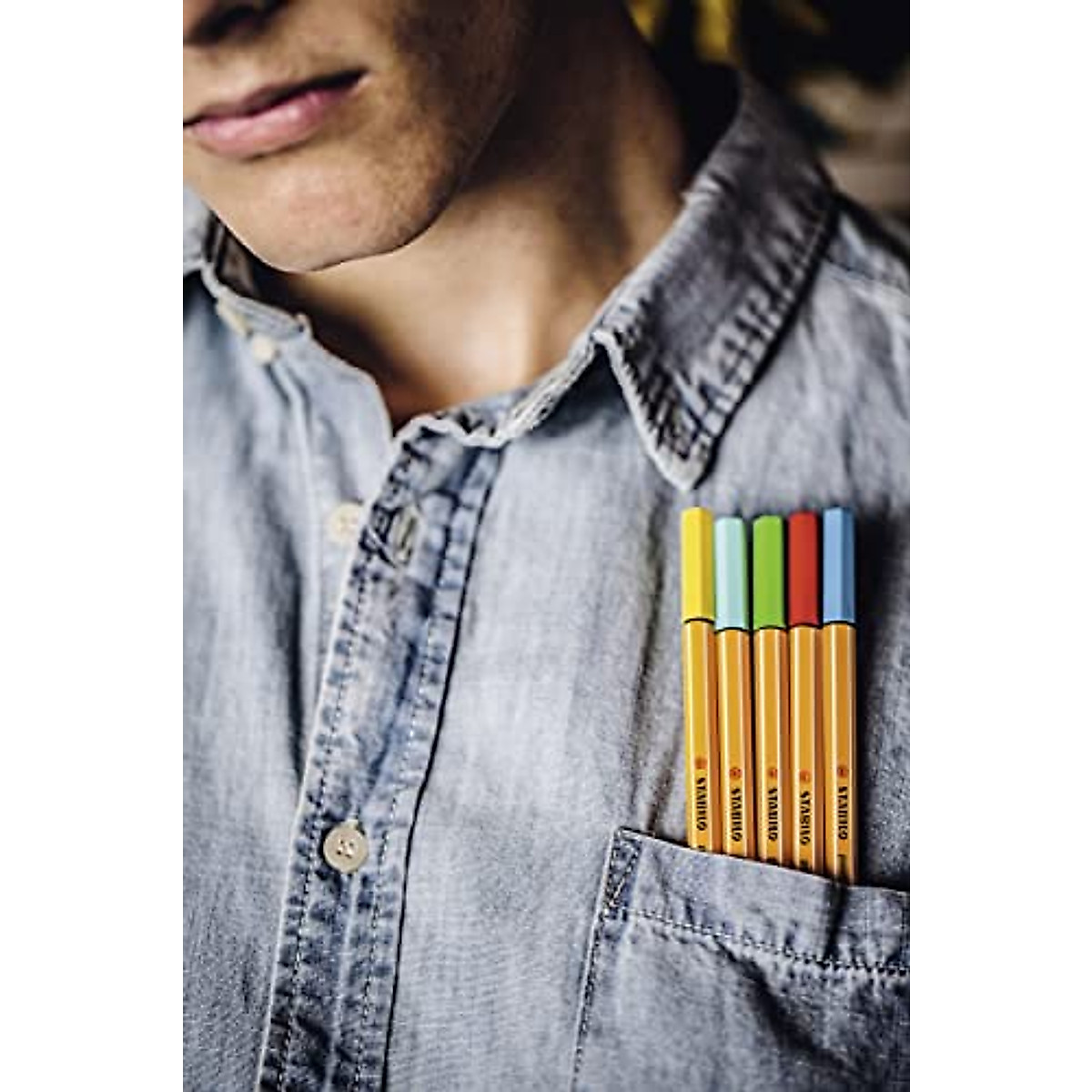 STABILO Point 88 FINELINER Superfine 0.4MM - Black