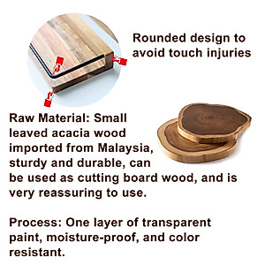 LFILONRO Stove Top Shelf, Magnetic Oven Shelf, Kitchen Storage Solution, 2pcs 15" Bamboo Spice Racks, Heat and Pressure Resistant