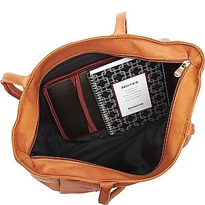 David King & Co. Multi Pocket Shopping Tote 574, Café, One Size