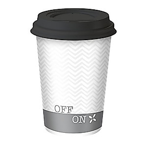 Dixie Go Perfectouch Paper Cups and Lids, Pack of 2-52 Count, 12 Ounce (2 Packs of 26