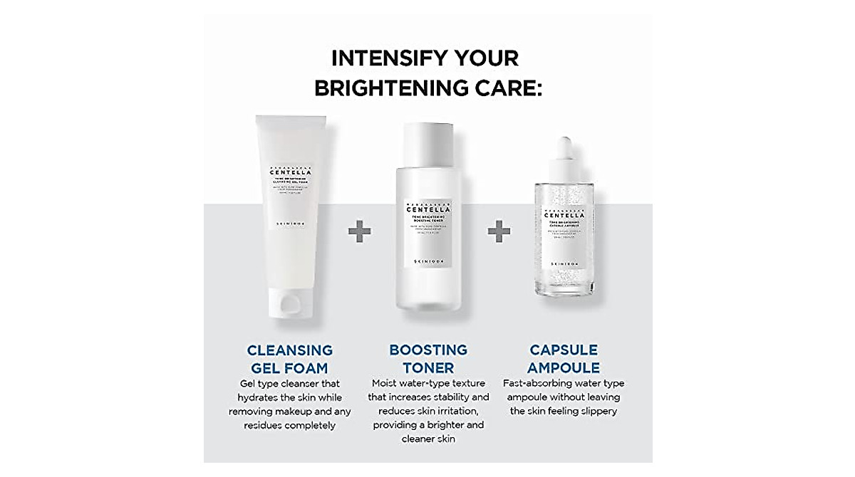SKIN1004 Madagascar Centella Brightening Ampoule for Sensitive Skin