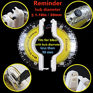 DAWAY Rechargeable Bike Wheel Lights - A16 Cool Led Kids Bicycle Spoke Lights, 2 Tire Pack, Safety Hub Accessories for Boys Girls Adults, Waterproof, Super Bright, Fun Cycling Gifts