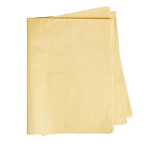 RUSPEPA Gift Wrapping Tissue Paper - Tissue Paper for Gift Wrap, Art Crafts, DIY, Pack Bags, Birthday, Wedding and More - 15 x 20 inches - 100 Sheets - Ivory