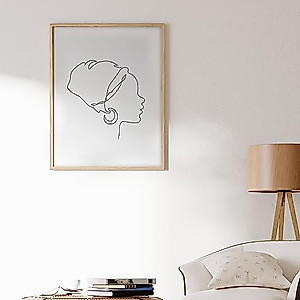 puthiac 12x16 Oak Wood Picture Frame - Minimalist 12x16 Poster Frame, 12"x16" Picture Frame Wood, Natural Solid Wooden Picture Frames for Wall Art Photo and Prints (Set of 1)