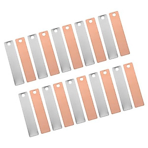 HEMOTON 8 Pairs Zinc Anode Copper Plate Zinc Copper Fruit Battery Experiment Supplies Anode for Zinc Electroplating