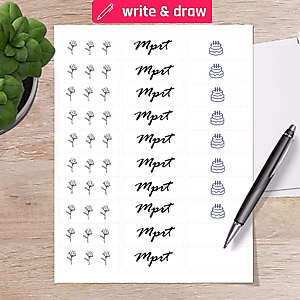 1" x 2-5/8" Shipping Address Labels 3000 Label Stickers Paper for Laser/Inkjet Printer 30 per Page Printable Mailing Labels - Matte, 100 Sheets